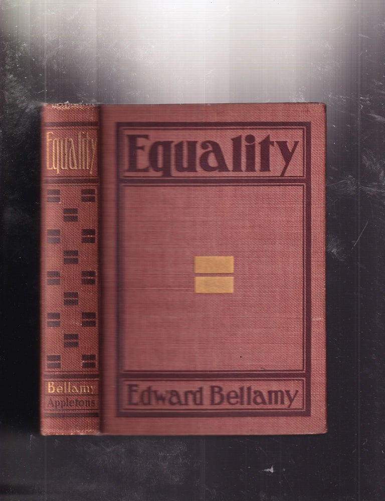 Equality | Edward Bellamy | First edition