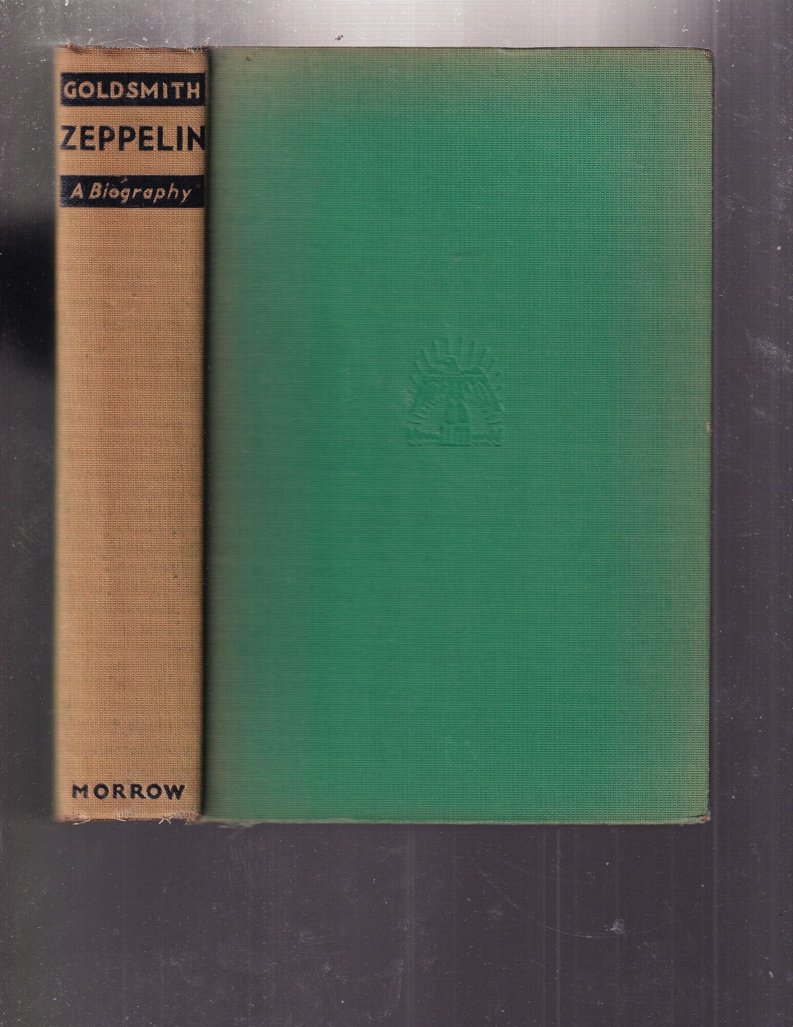 Zeppelin: A Biography | Margaret Goldsmith | First edition